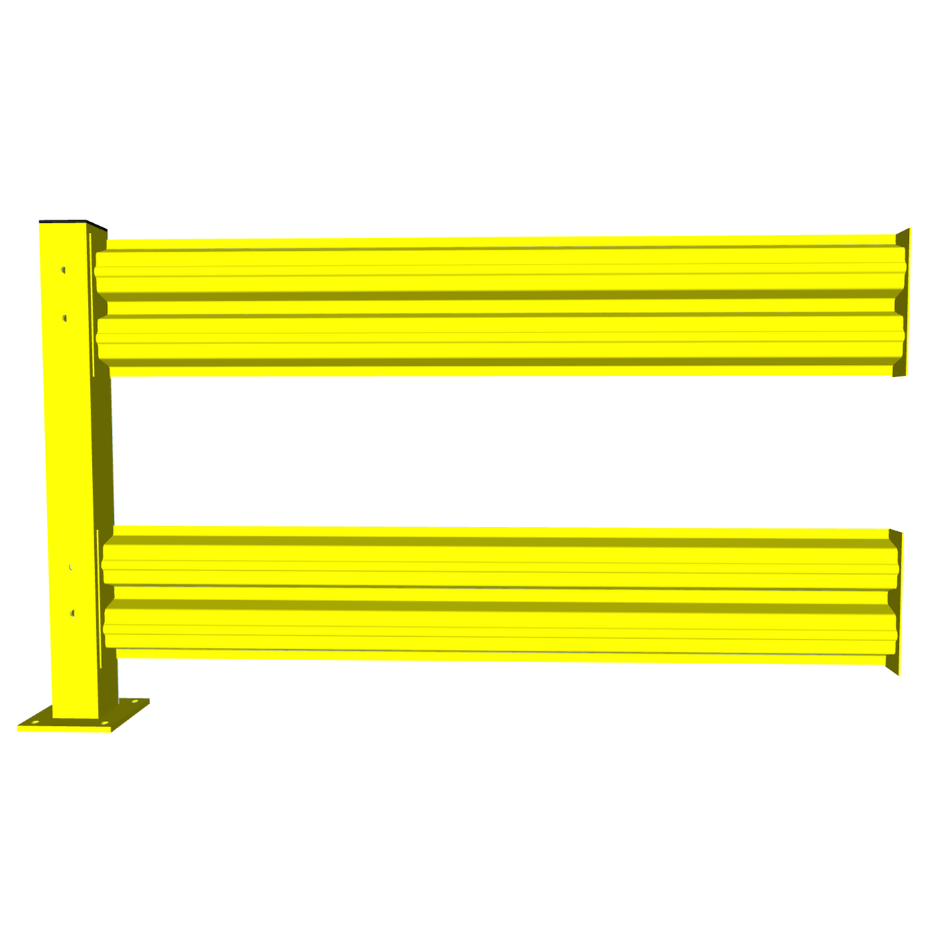 USA-Made Double High Guard Rail-Adder System for Industrial Safety ...