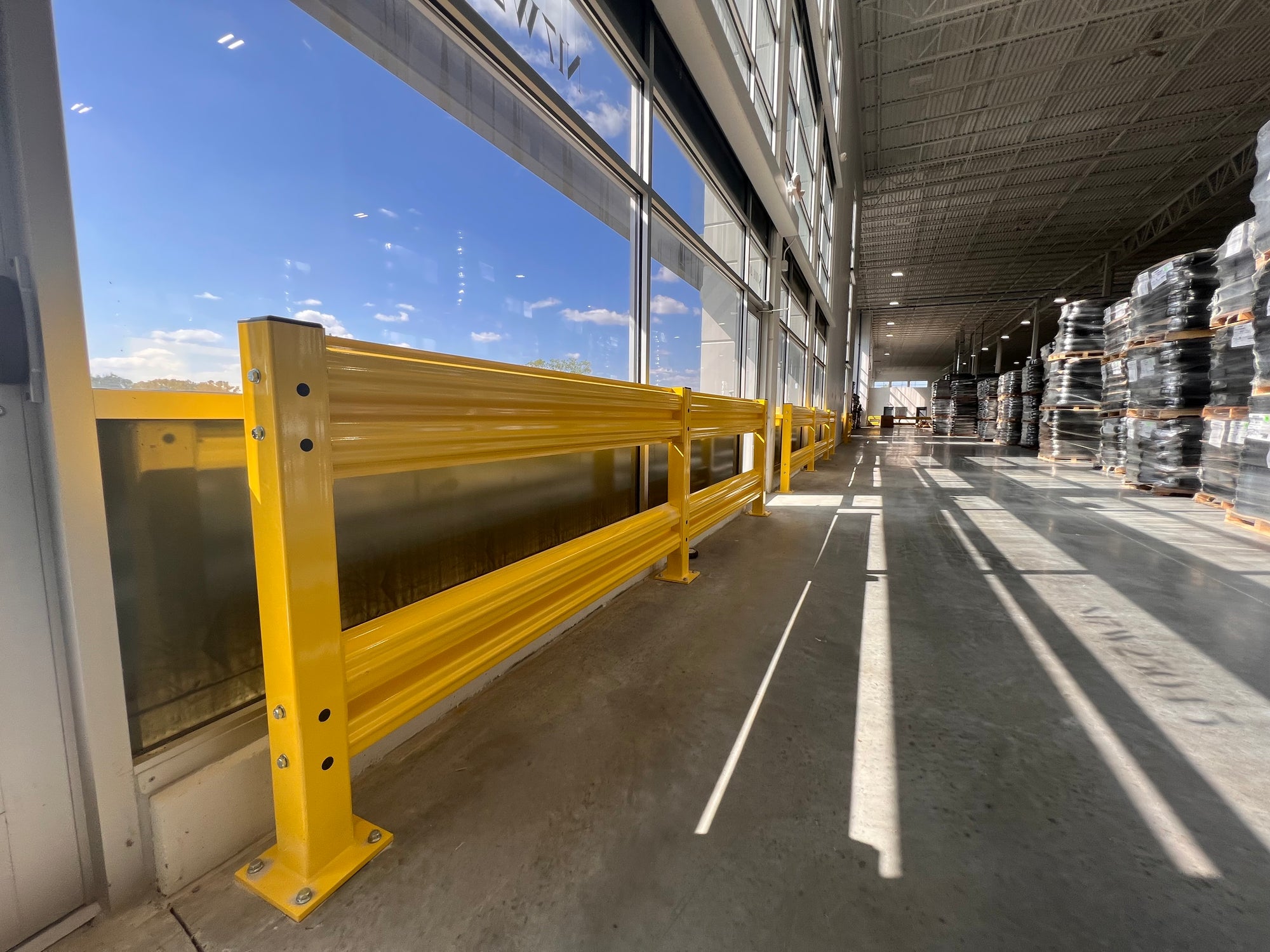 Industrial Guard Rail - USA-Made Safety Solutions for Warehouses – Two3 ...